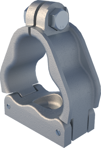 Aluminium Trefoil Cable Cleat - Remora Electrical Limited