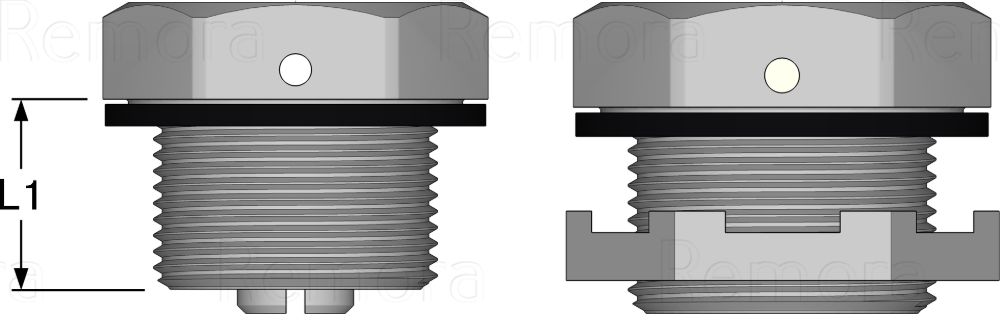 3/4" NPT Breather Drain Plug EExe ATEX - Unplated Brass - Remora ...