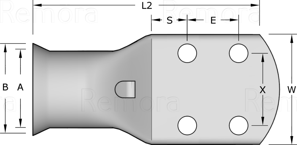 Four Bolt Transformer Lugs 600/1000V - Remora Electrical Limited