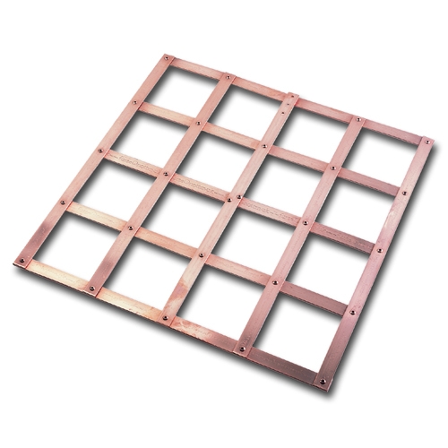 Copper Lattice Earth Mat & Plates - Remora Electrical Limited